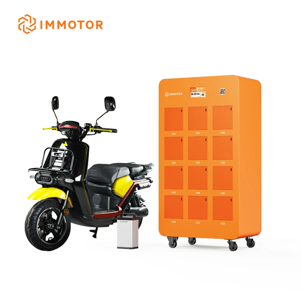 Immotor Battery Swapping Lithium Battery Swap Station Charging Station ...