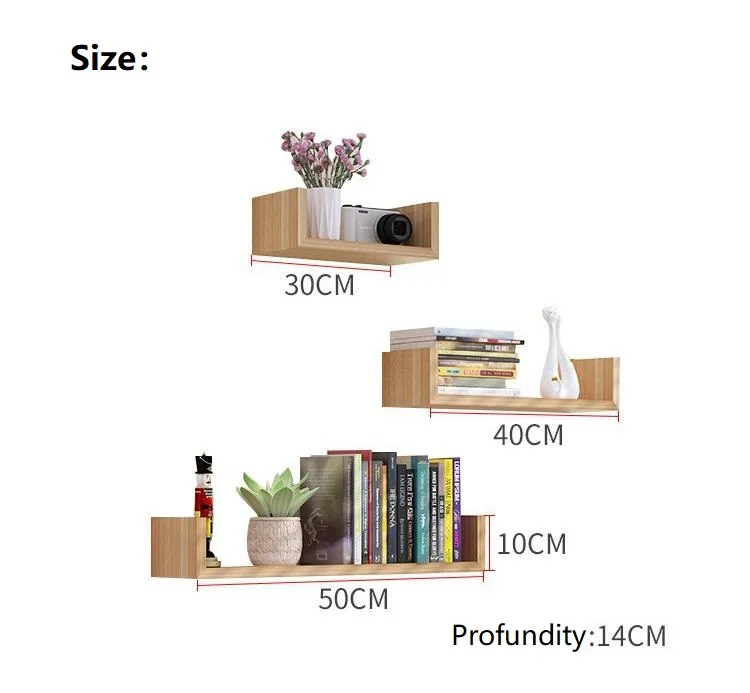 MultiPurpose Hanging U Shaped Floating Shelves for Wall Storage ...