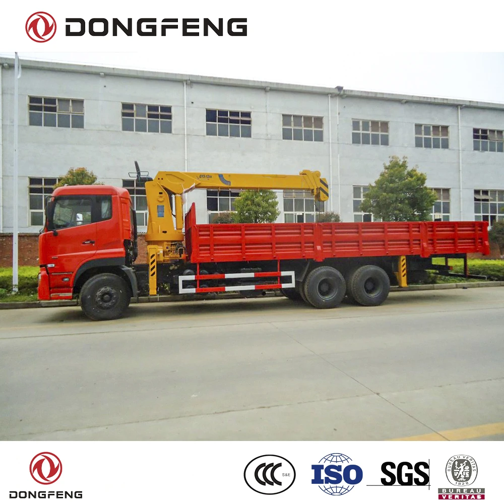 Dongfeng 20 Ton Hydraulic Truck Crane Cummins 260 Hp E2 Rhd Type With ...