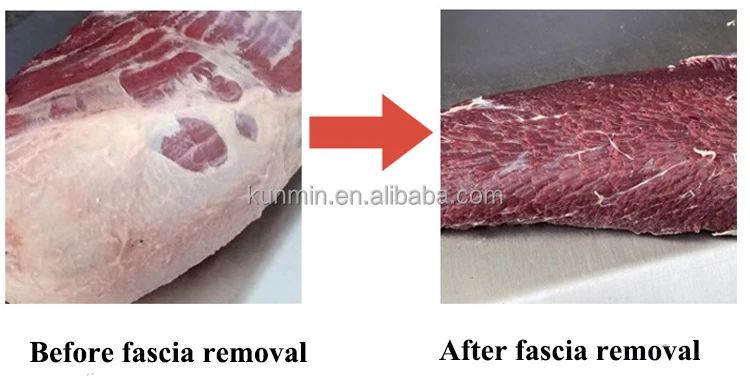 Practical And Affordable Beef Pig Pork Meat Membrane Removing Fascia ...