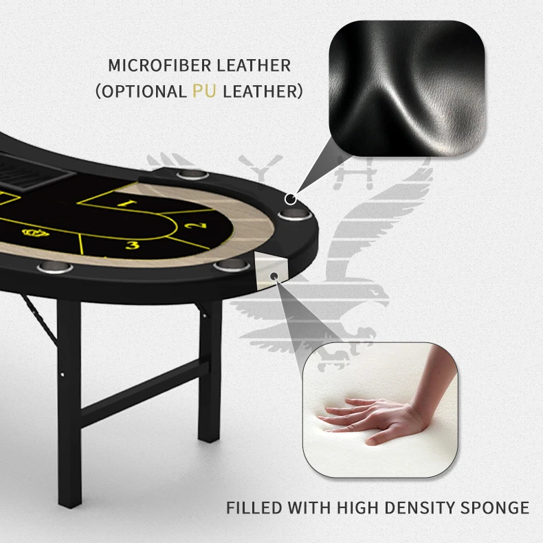 Yh Entertainment Products Factory Wholesale Portable Gambling Folding ...