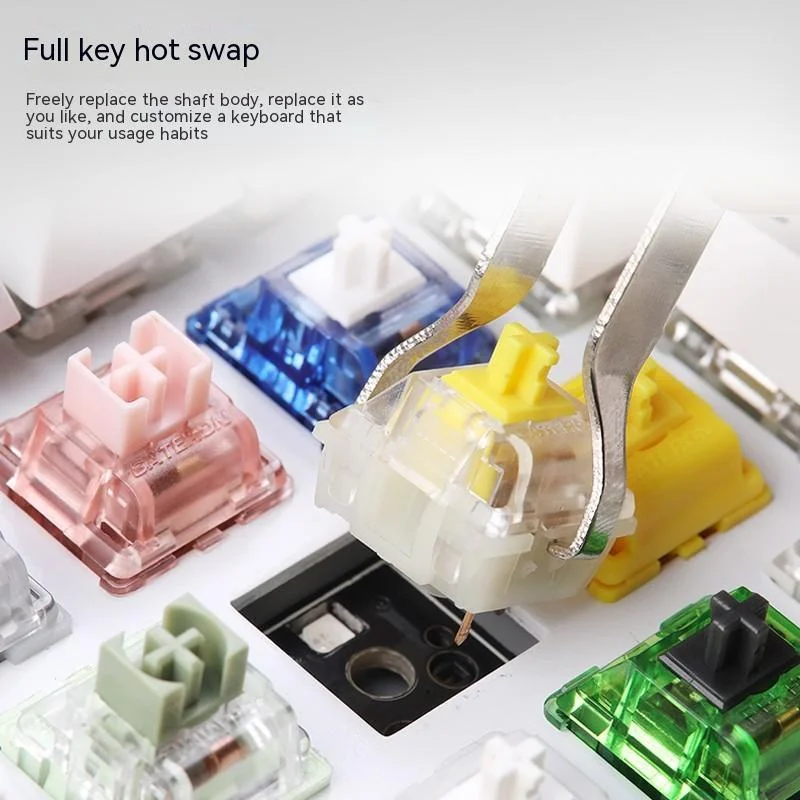 DK67V2 Wireless Mechanical Keyboard Kit - DIY RGB Full-key