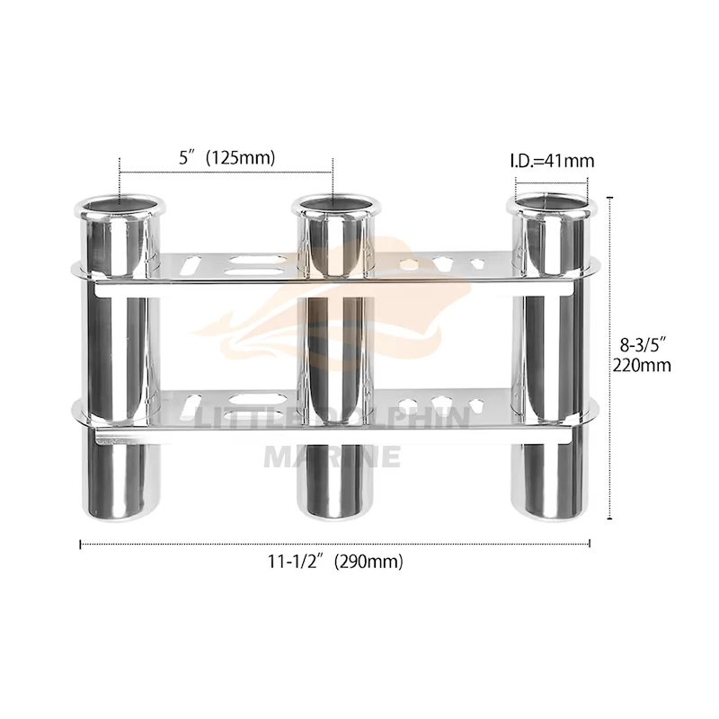 Parallel Bar Triple Fishing Rod Holder 4-link Fishing Rod Holder - Buy ...