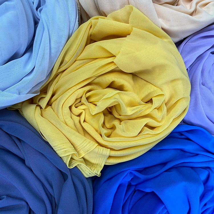Custom Breathable High-Elastic Skin-Friendly Mesh Fabric Latin dance ...