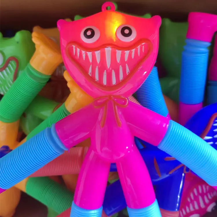 Kids Sensory Straw Variety Shapes Magic Flexible Stretch Pipe Fidget ...