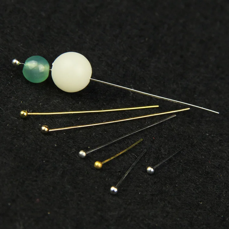 Wholesale DIY Handmade Beaded Head Pin Pure Copper Ball