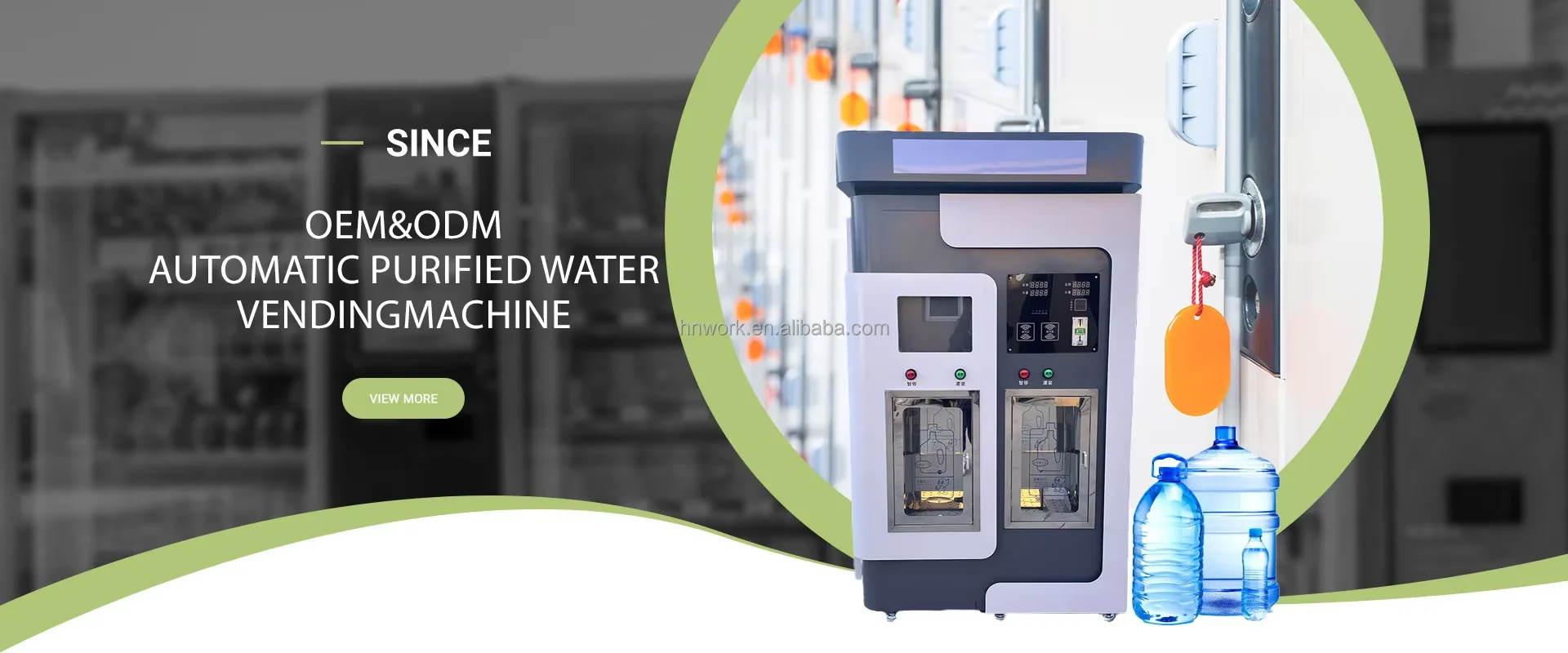 24-hour Reverse Osmosis Water Vending Machine - Fully Automatic