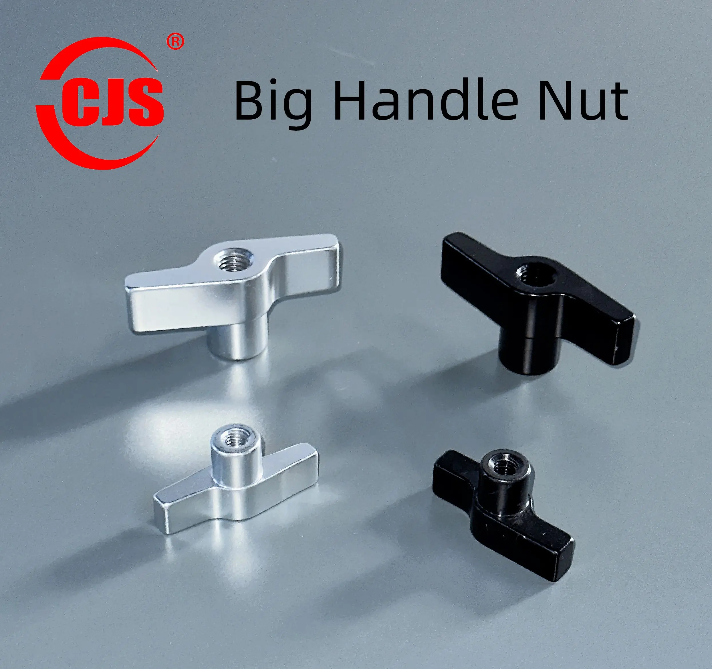 CJS Big Handle Nut - Galvanized Aluminum M8 M10 M12