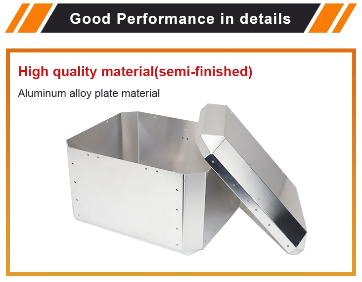Aluminium Alloy Motorcycle Side Pannier Box for BMW F850GS