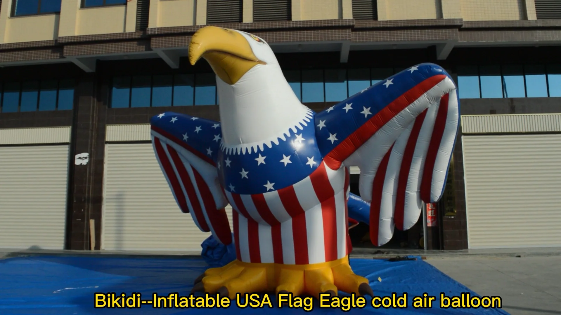 Custom Inflatable American Eagle Balloon On Ground With Blower - Buy ...