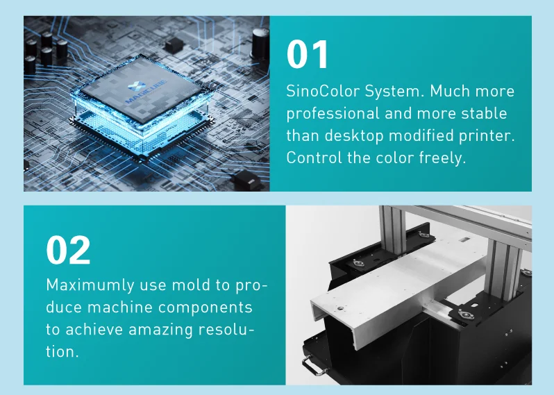 Sinocolor A3 UV Flatbed Printer - Versatile & Durable