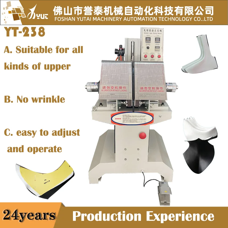 Automatic Pneumatic Single Bend Boots Vamp Forming Machine