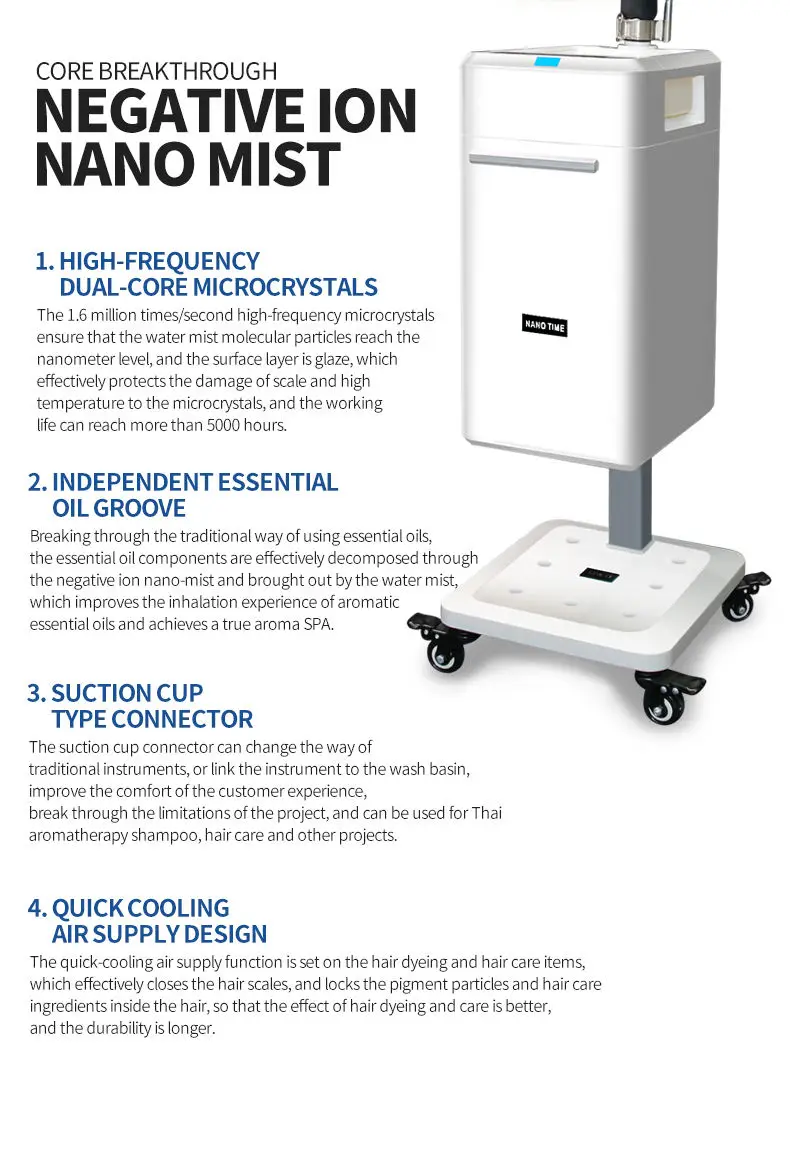 Professional Hair Steamer - Micro Mist Salon Steamer
