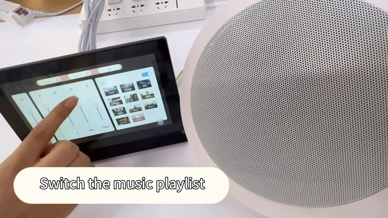 Smart Home Wifi Wall Mount Amplifier Tuya App Remote Control Music ...