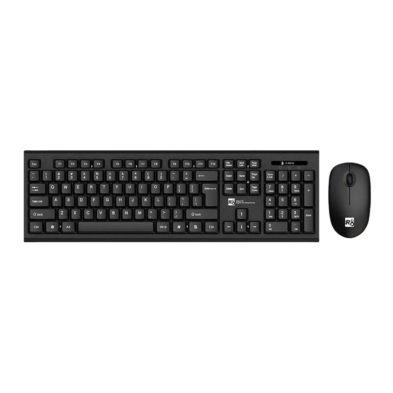 R8 Ergonomic Waterproof Home Office Wireless Keyboard And Mouse Combo ...