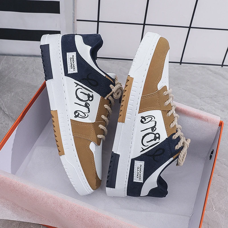 Custom Graffiti Skateboard Shoes Anti-slip Soles Youth's Favorite Style ...