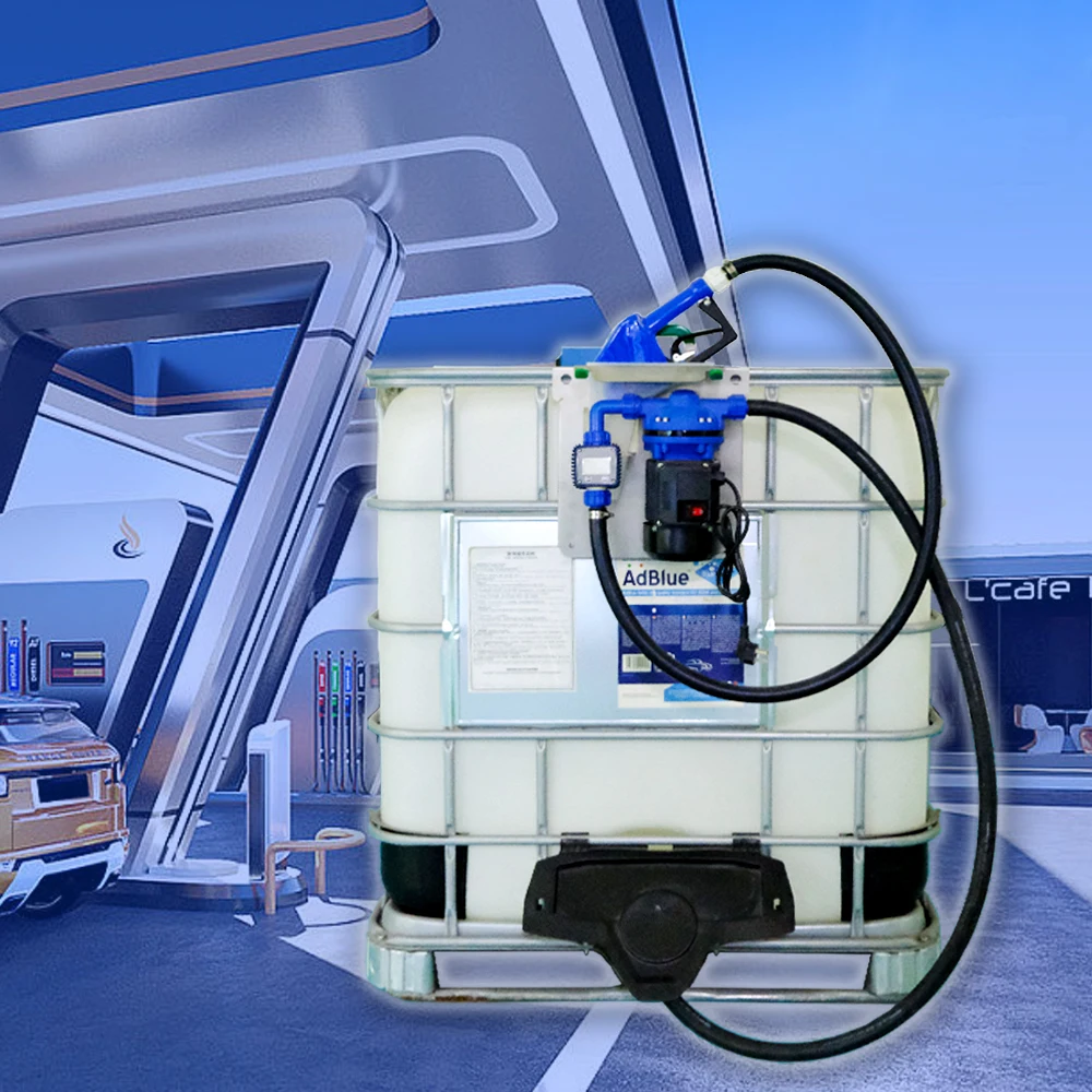 IBC Adblue Machine DEF Urea Solution Meter Transfer Pump Kit