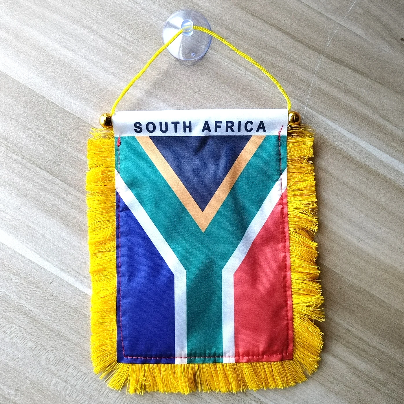 Small Mini Pennant Satin South Africa Flag Party Car Decorations ...