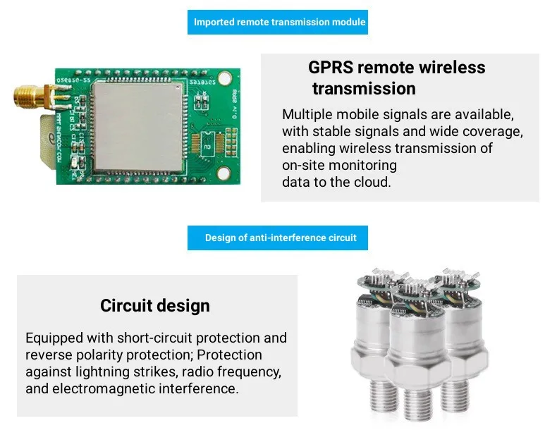Smart Intelligent Wireless Water Pressure Sensor Lcd Led Digital ...