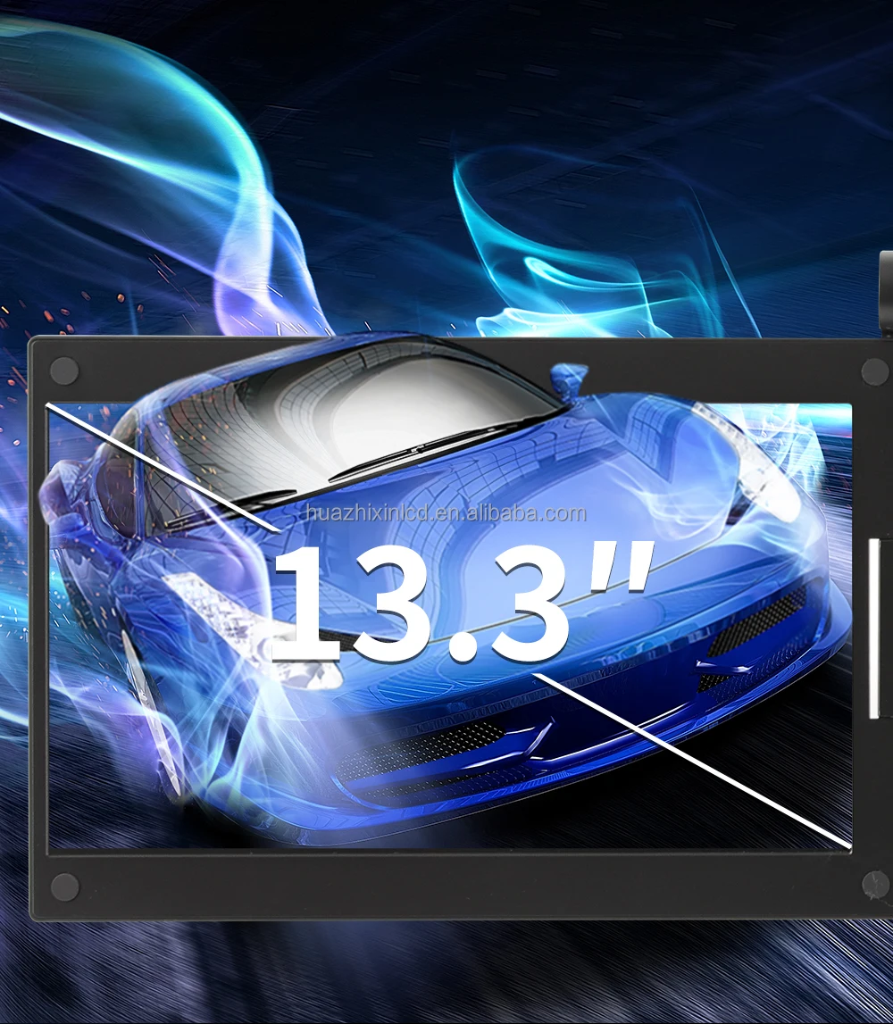 Triple 13.3inch Portable Monitor Screens for Laptop Gaming