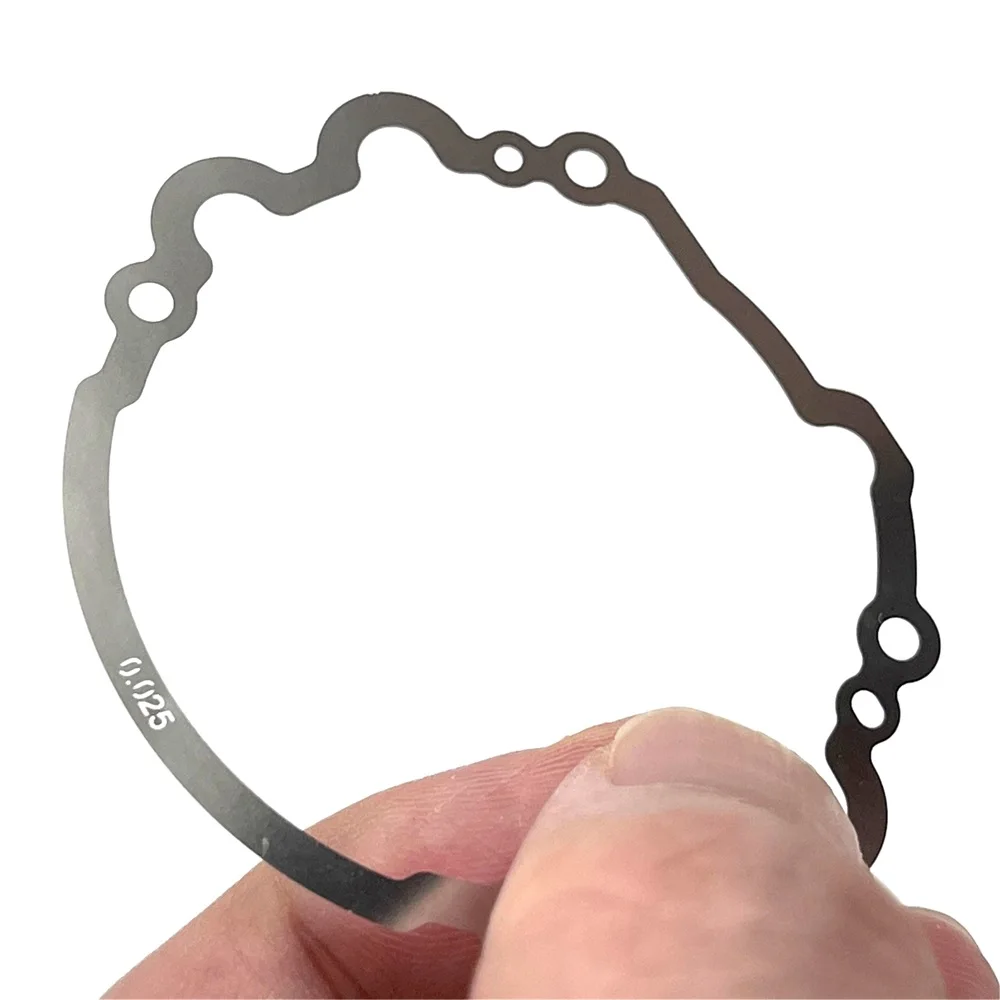 Etching Electric Motor Sealing Gasket Thin 0.025mm Steel Shim Generator ...