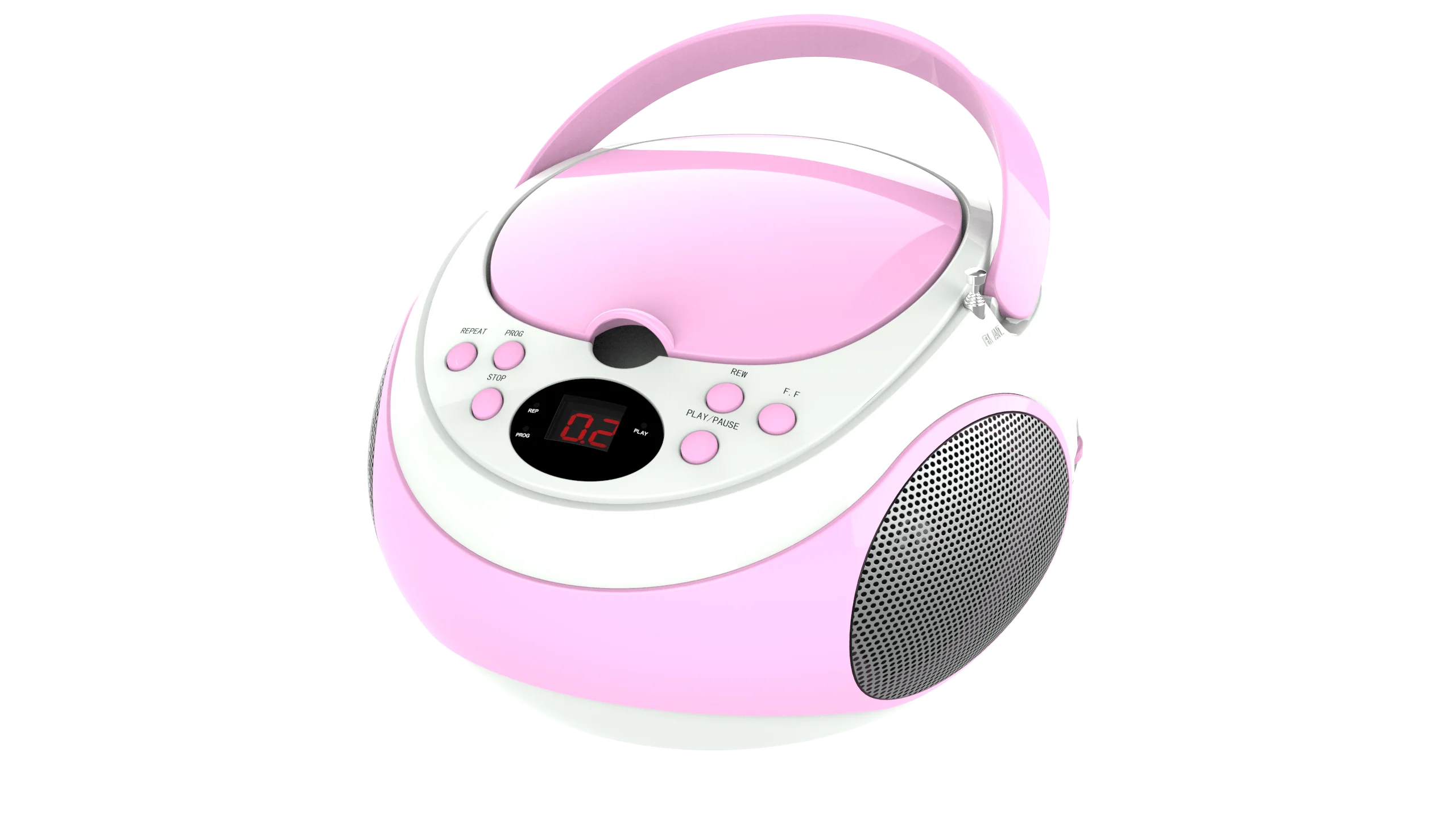 Portable Stereo Am/fm Radio Cd Boombox - Buy Radio Cd Player Boombox ...