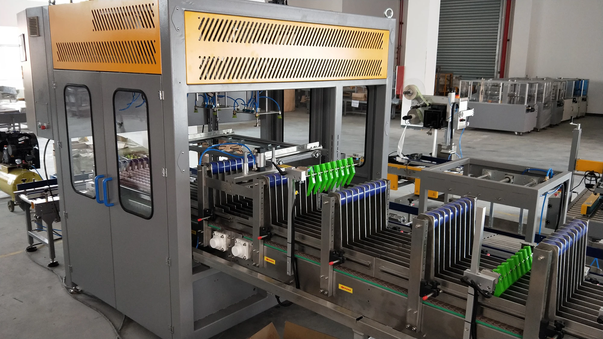 Pick and Place Top Load Automatic Case Packer - Long Life