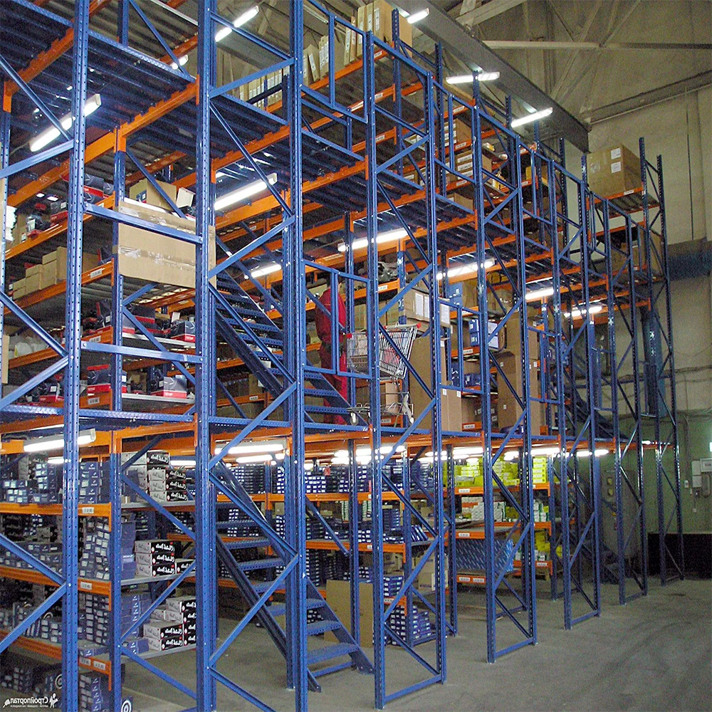 V8600 Heavy Duty Industrial Mezzanine Platform Floor Rack Double Loft ...