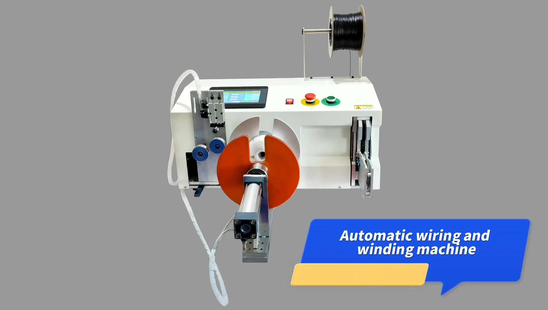 Newest Automatic Cable Coiling Winding Machine For Cut And Twist ...