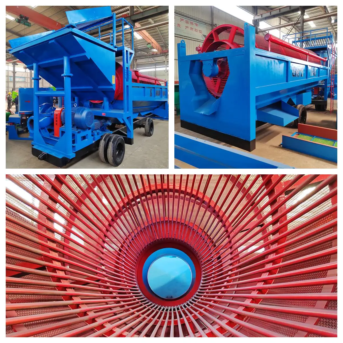 Small Scale Metal Mining Machinery Plants Alluvial Gold Mining Equipment Trommel Washing Plant ...