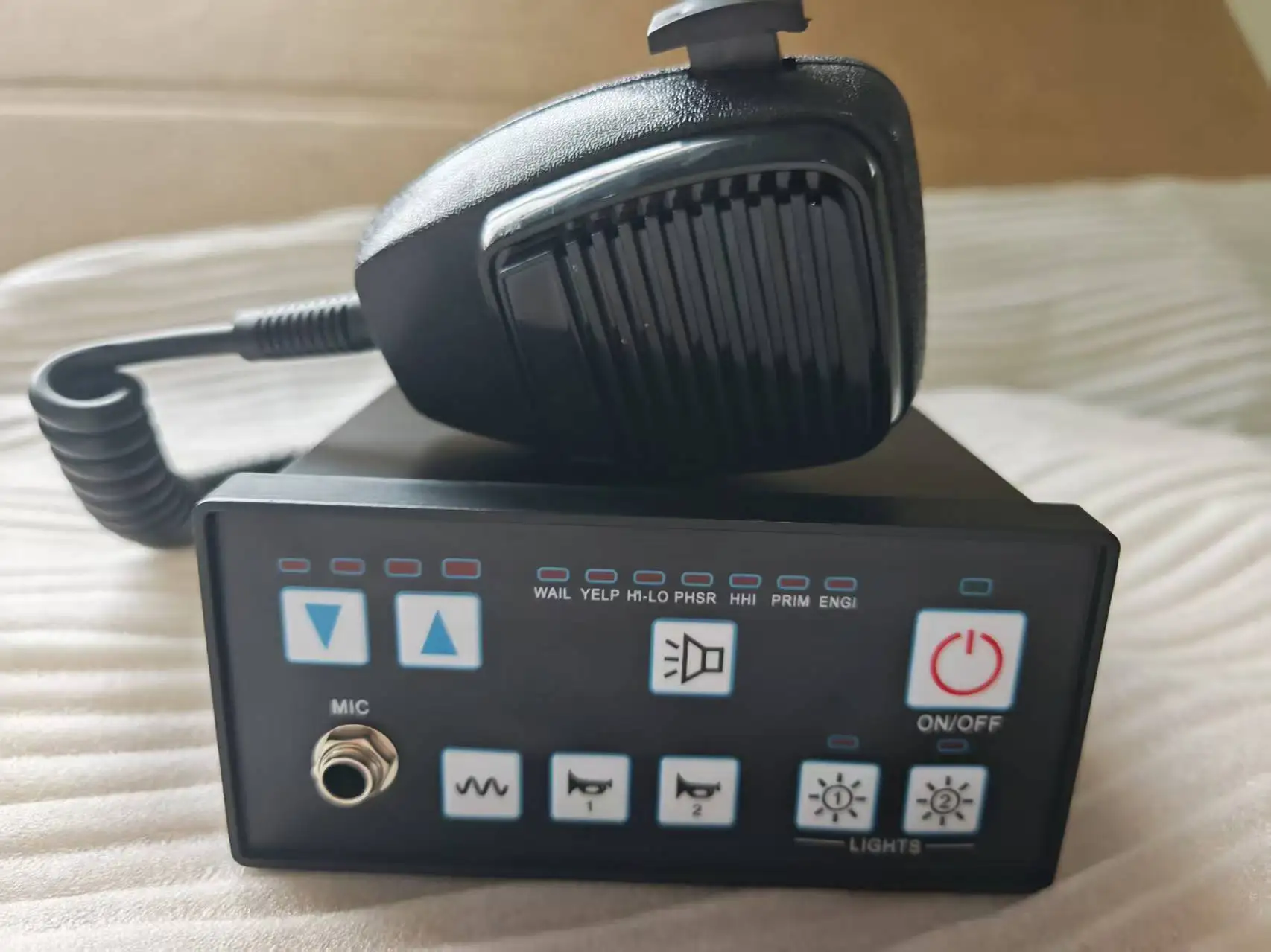 Simple Control 100W Ambulance Siren Emergency Vehicle Siren Alarm ...