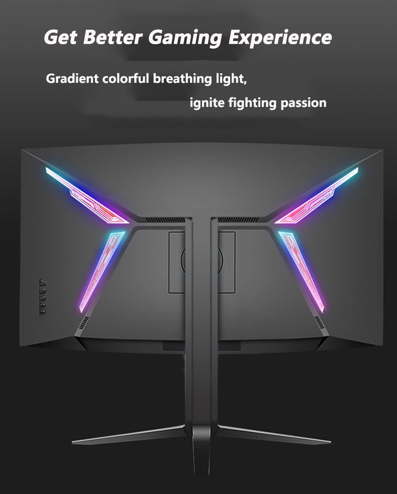 2k 4k Pc 27 Inch Gaming Monitor Full Hd 24/32 Inch 144hz Curved ...