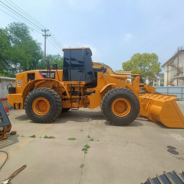 Japan Origin Second-hand Cat 966H Wheel Loader High Quality Excellent ...