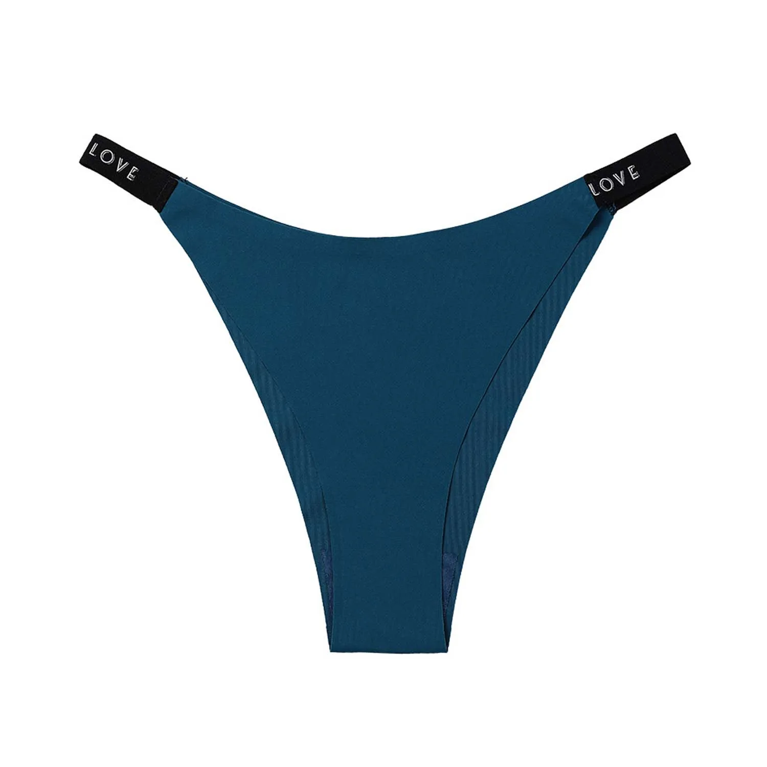 Ladies Panties Large Letter Printed Waist Side Sexy Seamless Cotton