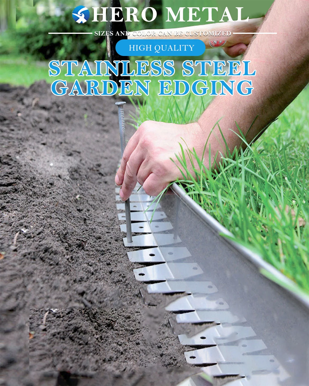 Stainless Steel Garden Edging - Durable & Stylish Solutions