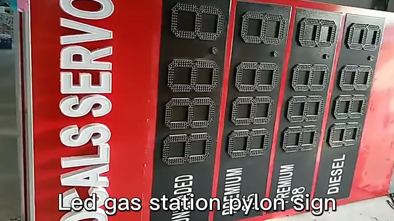Outdoor Canopy Fascia Gas Station Client Design Lighting Strip ...