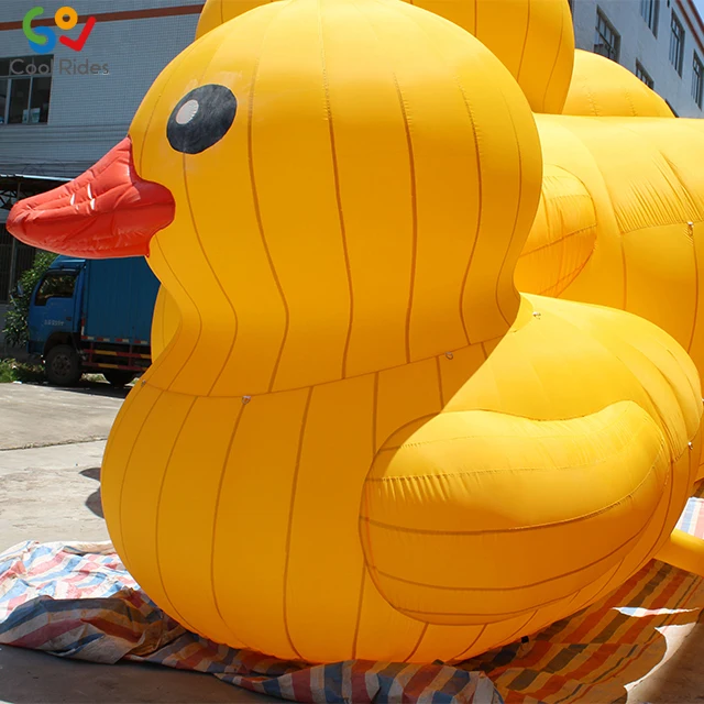 Giant Inflatable Rubber Duck - Perfect for Swimming Pools
