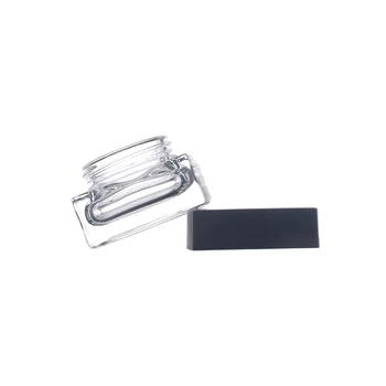 Cheap Square Cream Container 20g 50g Cosmetic Glass Jar Clear Cream Jar ...