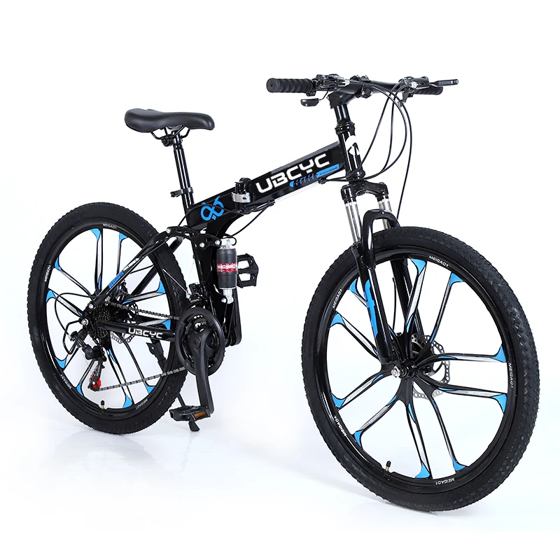 Wholesale 21speed Folding Bicycles - High-Carbon Steel MTB