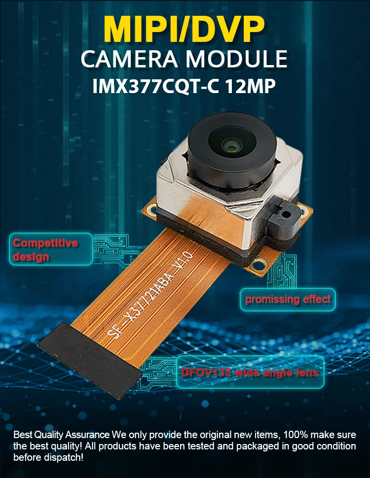 12mp Camera Module 4k Camera Module Mipi 24pin Sony Imx377 Cmos Camera ...