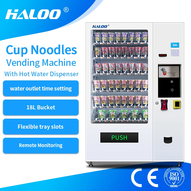 Haloo Ramen Vending Machine - Efficient Noodle Dispenser