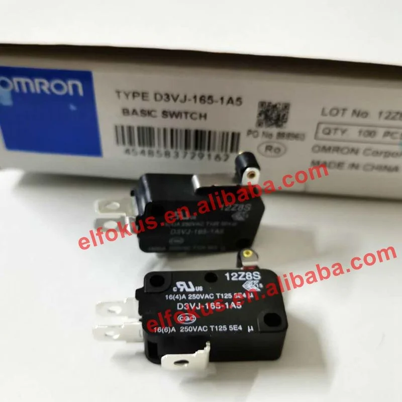 Switch D3VJ-165-1A5 Microswitch SNAP ACTION, with lever (with roller ...
