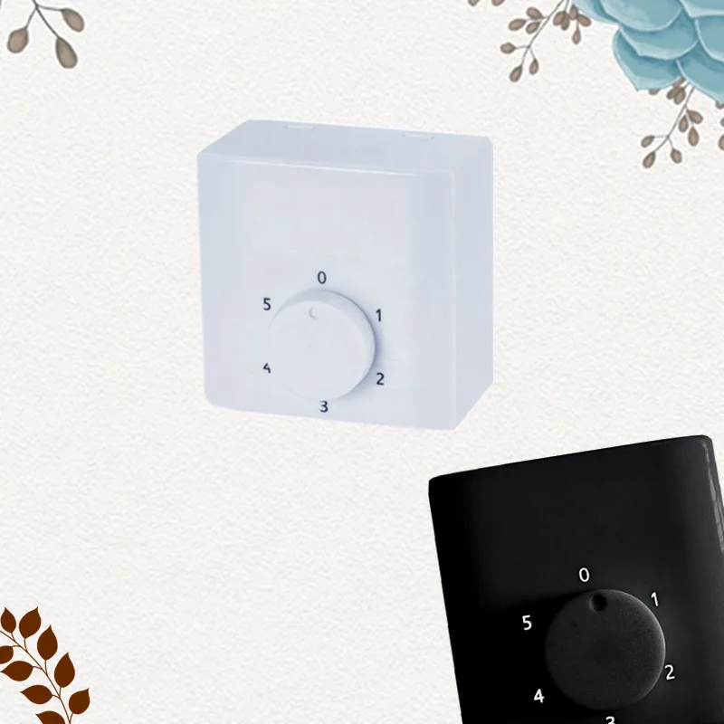 86X86 Mm KDK Ceiling Fan Speed Wall Switch Regulator in ABS