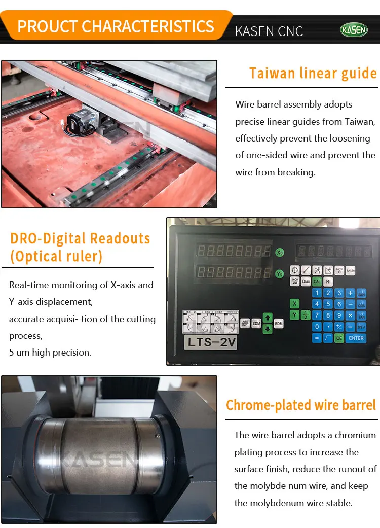 High Speed CNC Wire Cutting Machine DK7745 Edm Wire Cutting Machine DK7745