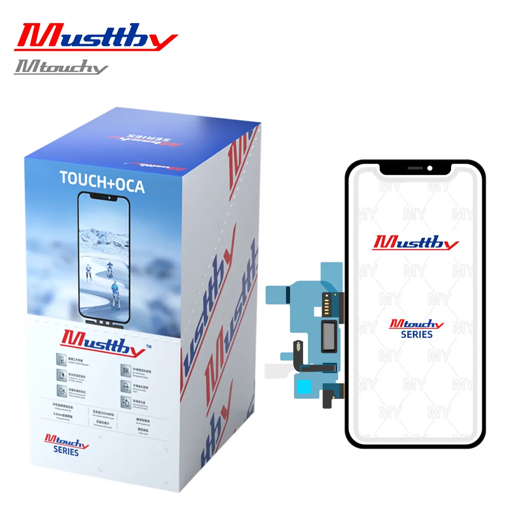 Touch For Iphone X 11 12 13 Touch With Oca Glass Screen Panel Mobile ...