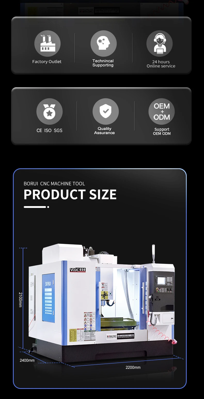 Vmc 550 Small Mitsubishi Controller Vmc Machine Used Cnc Vertical ...