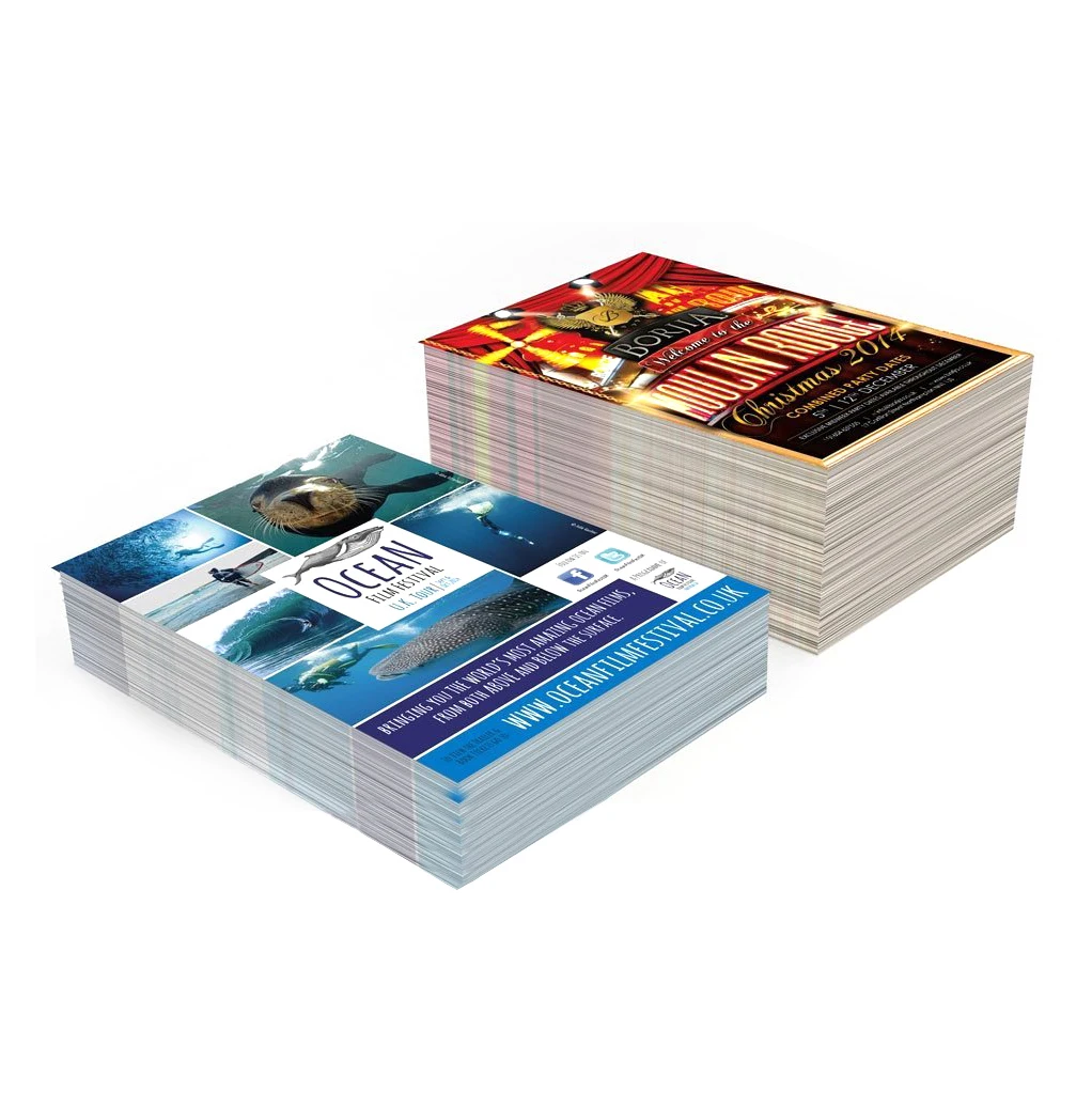 Best Selling Paper Menu Flyer Leaflet Printing Glossy 18 X24 High ...