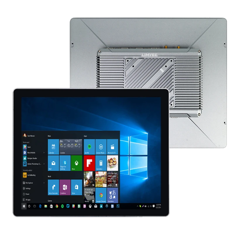 Zeroone Ip65 Waterproof Fanless Industrial Aio Pc 10.1 12.1 15 17inch ...