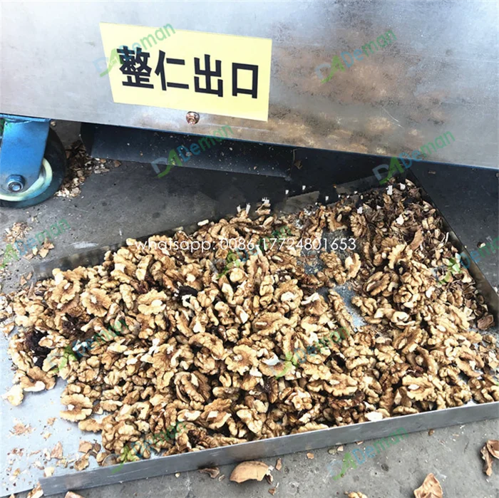 High Quality Walnut Pecan Cracking Shelling Machine