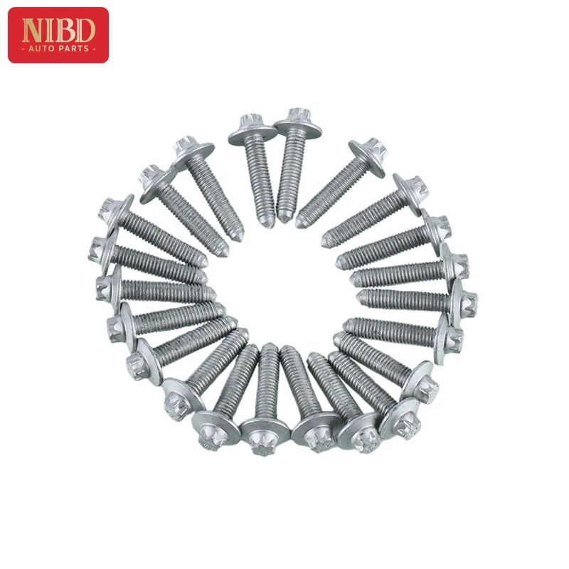 N20 Oil Pan Sump Screw Bolt 22 Pcs / Set For Bmw 1-series F20 3-series ...